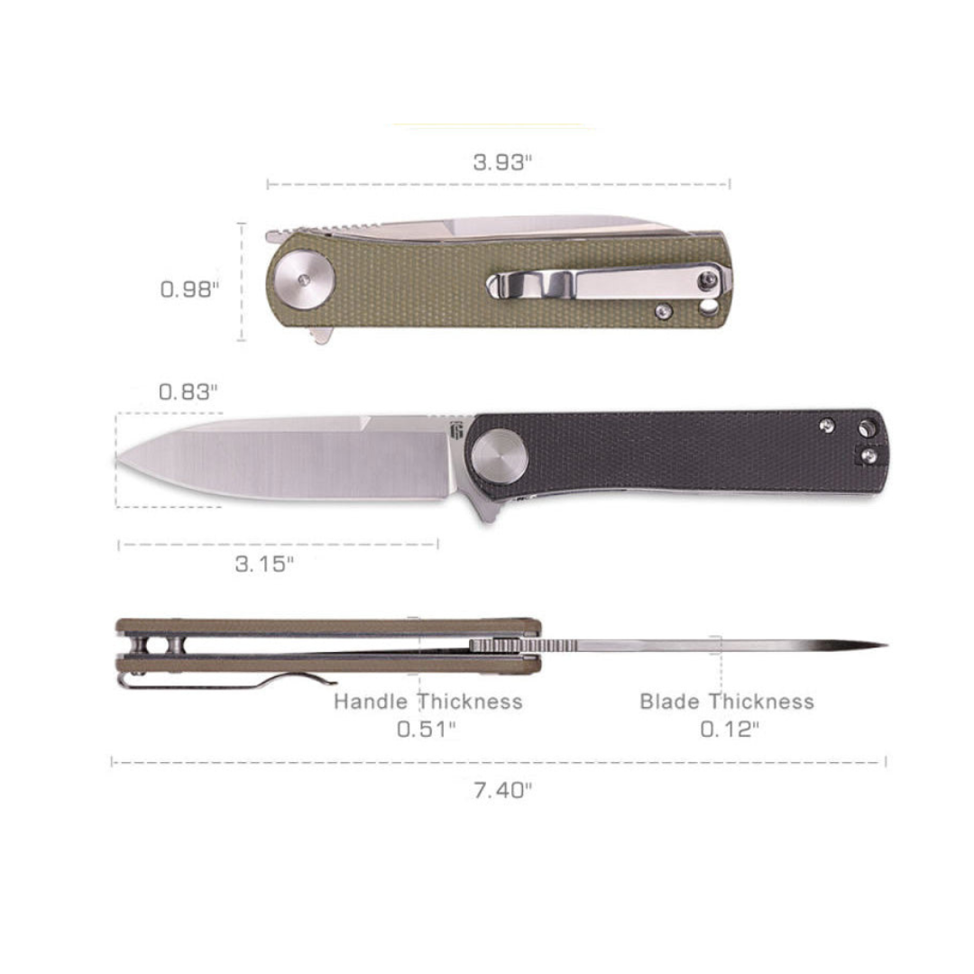 Outdoor Knife | Tactical Blade | Adventure Knife | Wilderness Cutting Tool